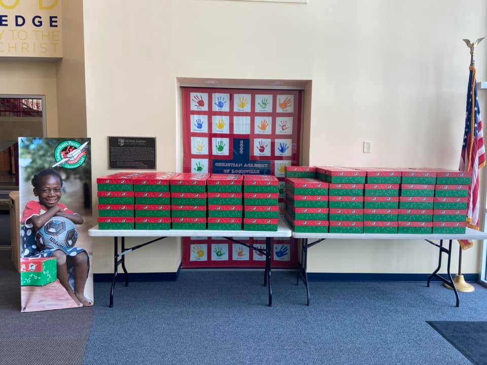 Final Total for Operation Christmas Child Service Project - Christian ...